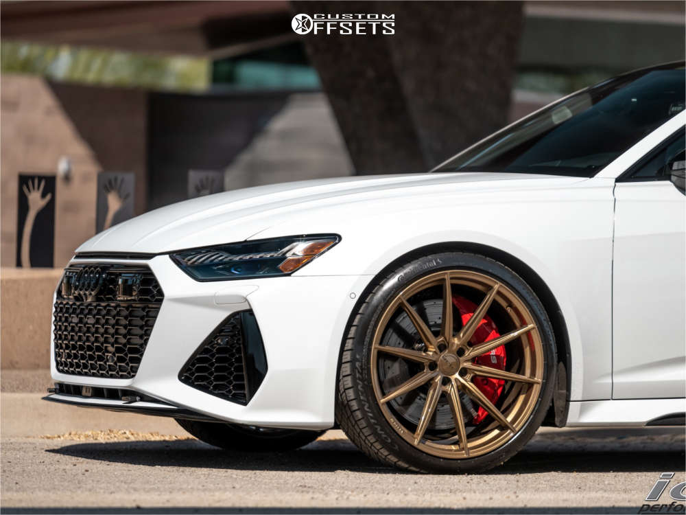 2023 Audi RS6 Avant with 22x10.5 10 Velgen VF10 and 285/30R22 ...