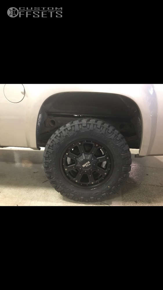 2008 GMC Sierra 1500 HD with 18x9 18 Moto Metal Mo984 and 285/65R18 ...