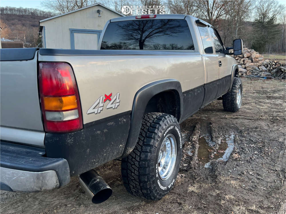 2003 GMC Sierra 2500 HD with 16x10 -38 Alloy Ion Style 171 and 305 ...