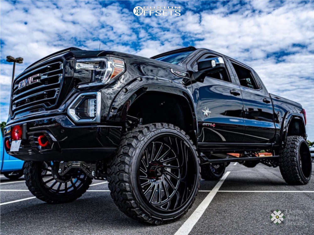 2019 GMC Sierra 1500 with 26x14 -81 ARKON OFF-ROAD Caesar and 37/13 ...