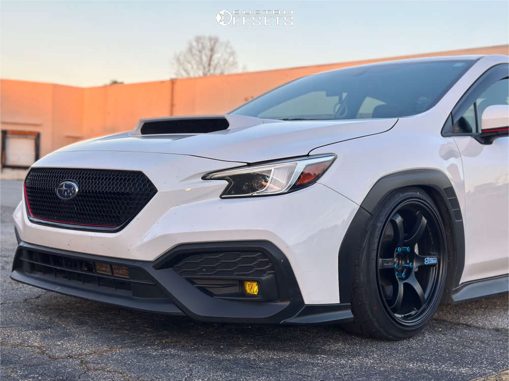 2023 Subaru WRX with 18x9.5 38 Gram Lights 57dr and 235/40R18 Forceum ...