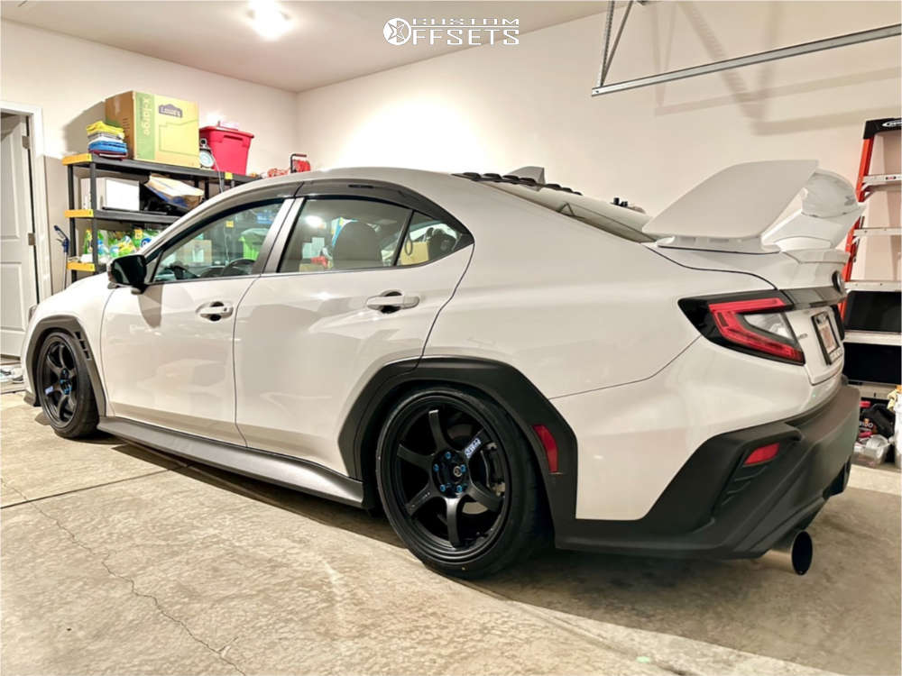 2023 Subaru WRX with 18x9.5 38 Gram Lights 57dr and 235/40R18 Forceum ...