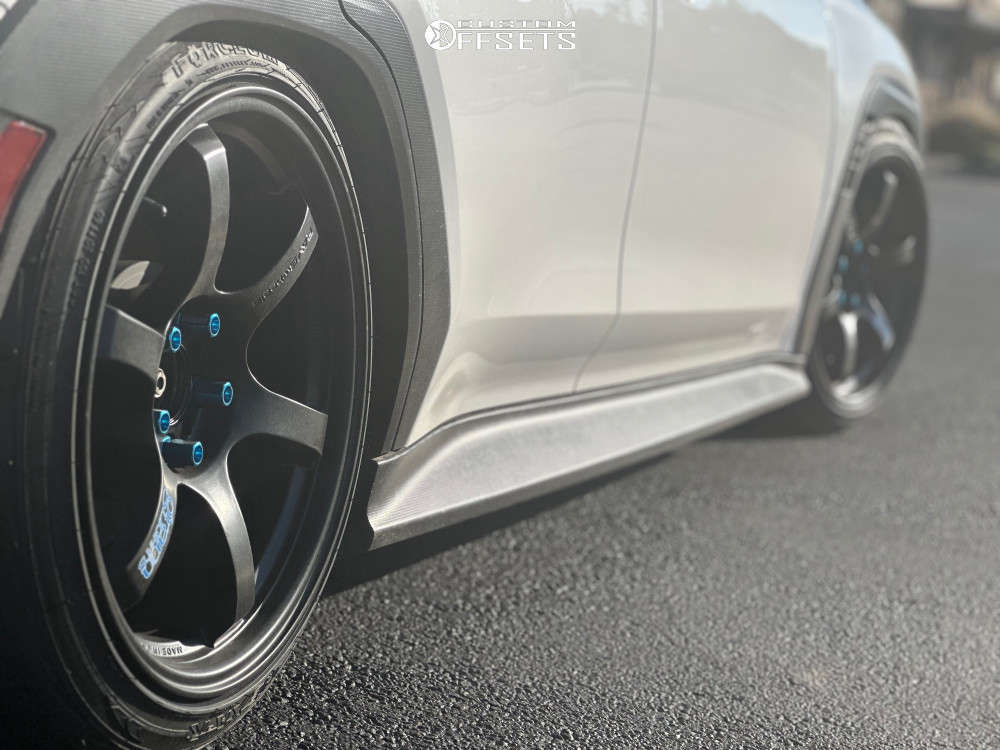 2023 Subaru WRX with 18x9.5 38 Gram Lights 57dr and 235/40R18 Forceum ...