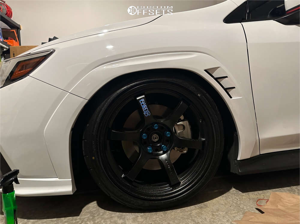 2023 Subaru WRX with 18x9.5 38 Gram Lights 57dr and 235/40R18 Forceum ...