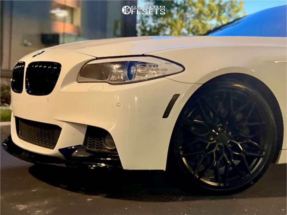 2013 BMW 535i XDrive with 20x9 27 Niche Calabria 5 and 245/35R20 Lexani ...