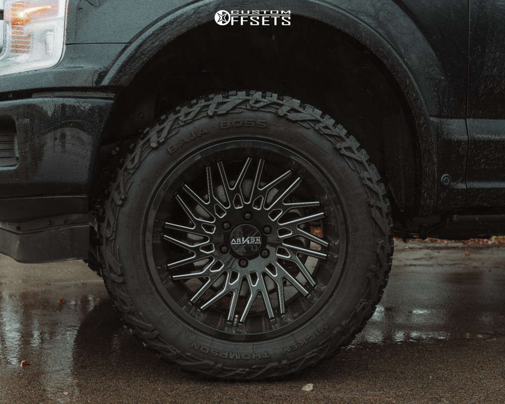 2018 Ford F-150 with 20x10 -25 ARKON OFF-ROAD Apollo and 33/12.5R20 ...