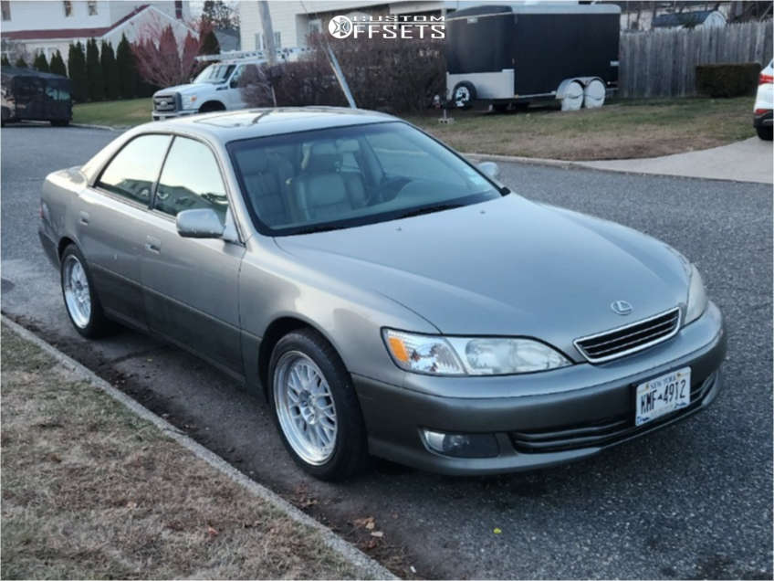2000 Lexus ES300 with 17x8 35 Aodhan Ah02 and 225/45R17 Toyo Tires ...