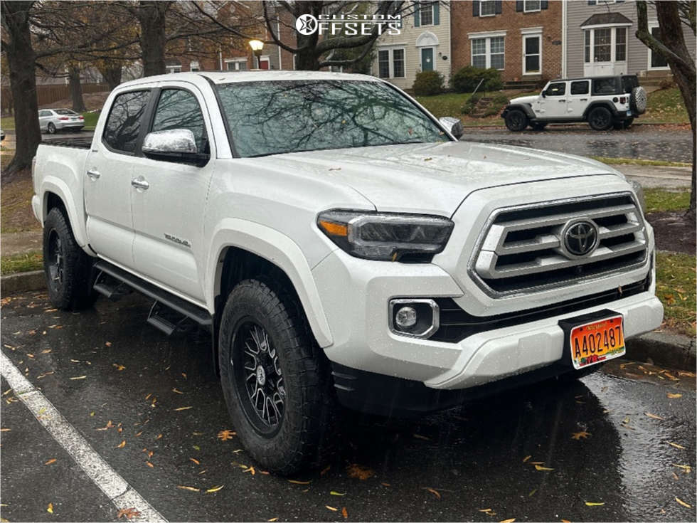 2023 Toyota Tacoma with 18x9 12 XF Offroad Xf-230 and 265/65R18 Toyo ...