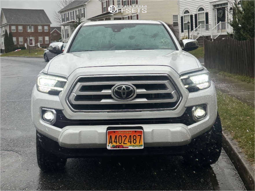 2023 Toyota Tacoma with 18x9 12 XF Offroad Xf-230 and 265/65R18 Toyo ...