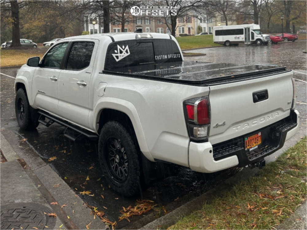2023 Toyota Tacoma with 18x9 12 XF Offroad Xf-230 and 265/65R18 Toyo ...