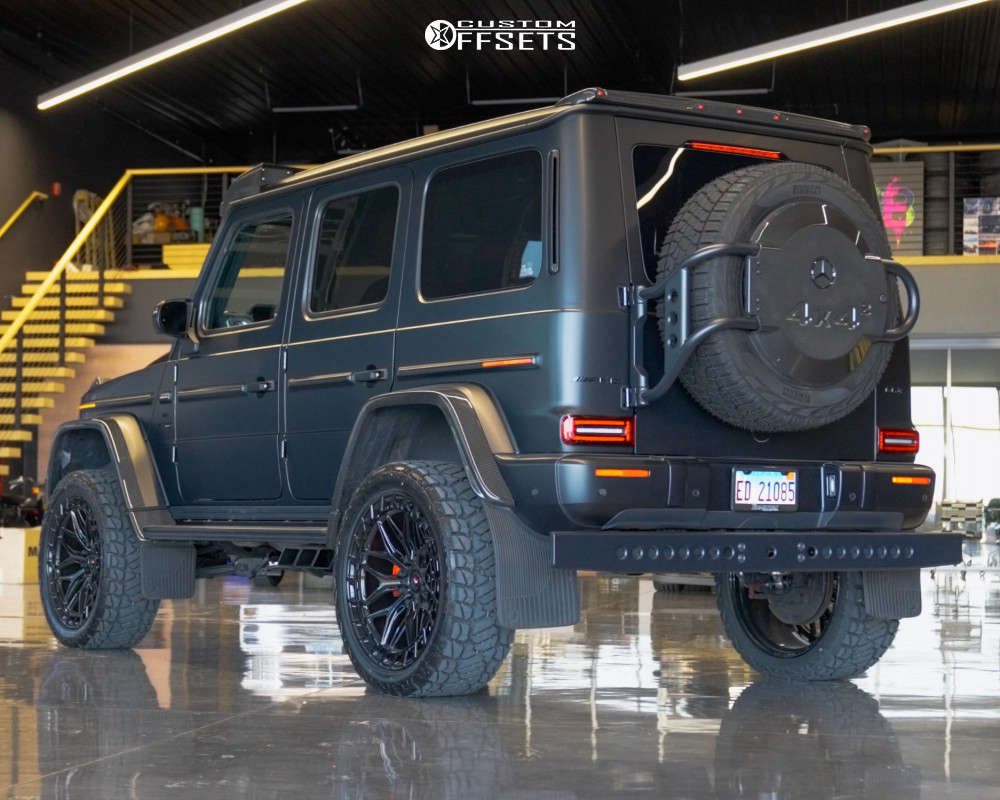 2023 Mercedes-Benz G63 4x4 Squared AMG with 24x10 5 Vossen F-LC3-01T ...