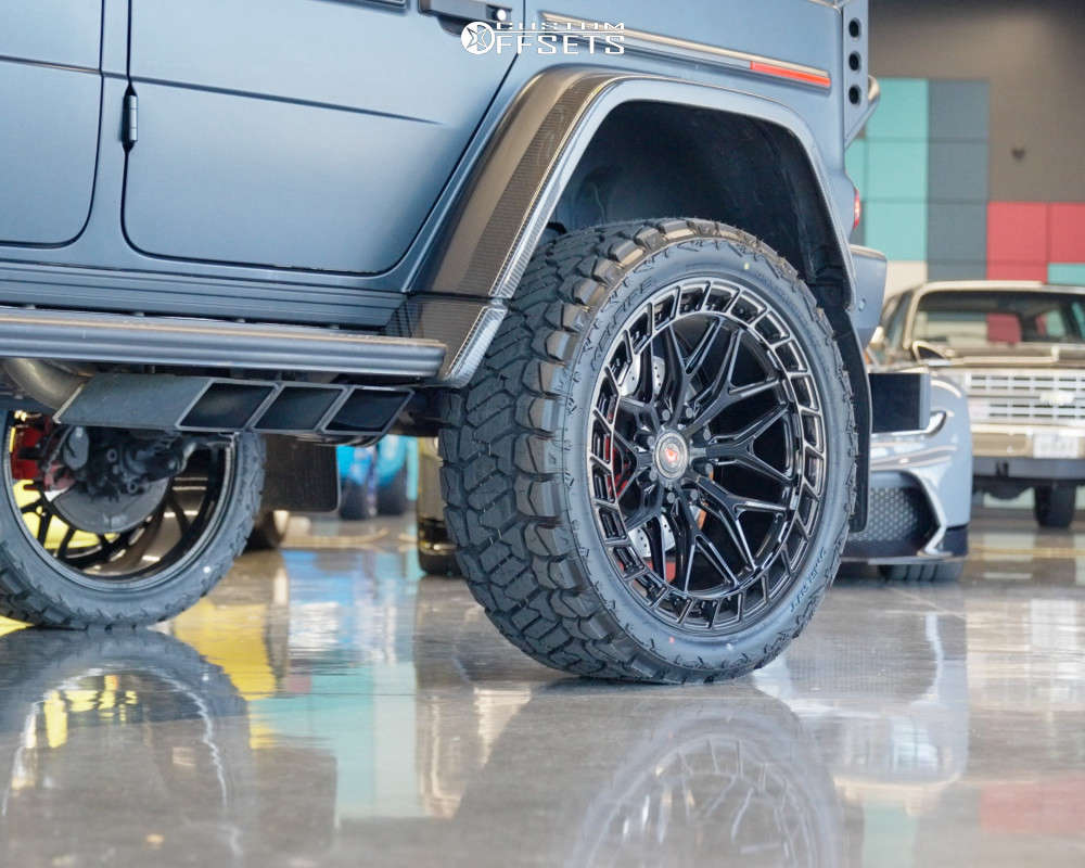 2023 Mercedes-Benz G63 4x4 Squared AMG with 24x10 5 Vossen F-LC3-01T ...