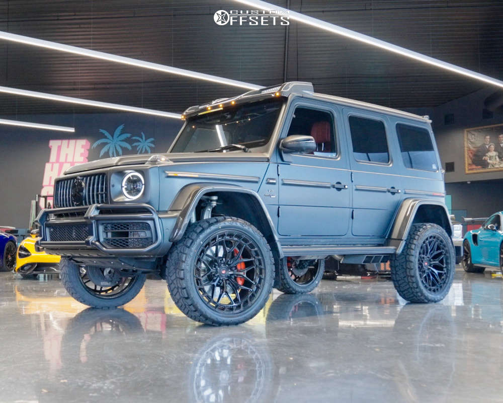 2023 Mercedes-Benz G63 4x4 Squared AMG with 24x10 5 Vossen F-LC3-01T ...