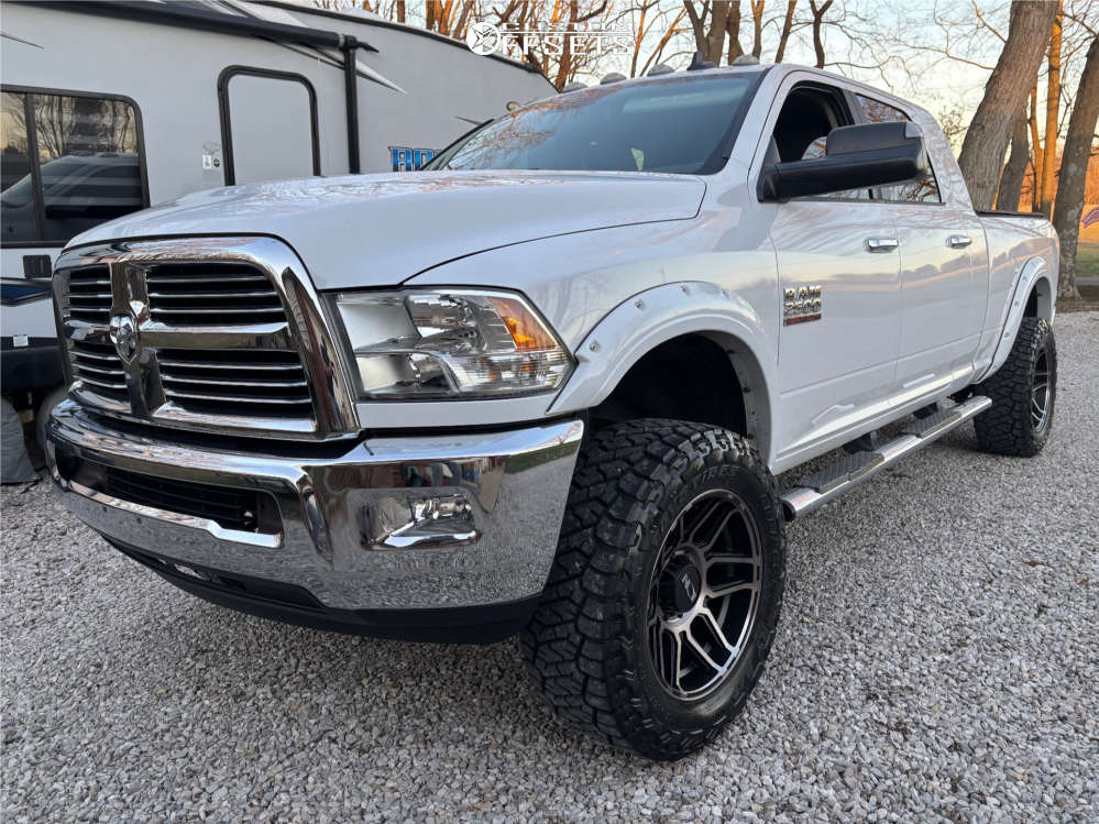 2014 Ram 2500 with 20x10 -19 Alloy Ion Style 146 and 35/12.5R20 Toyo Tires Open Country R/t ...