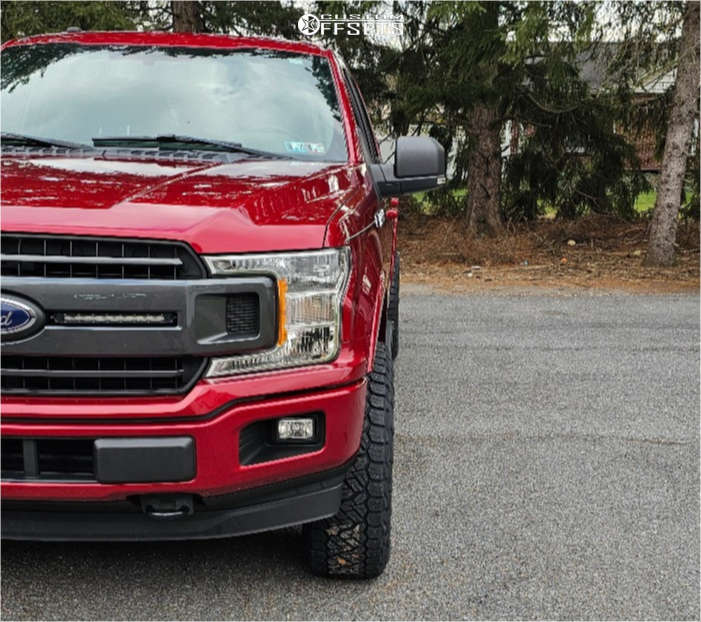 2018 Ford F-150 with 18x9 -12 Vortek Vrt-603 and 295/70R18 Nitto Recon ...