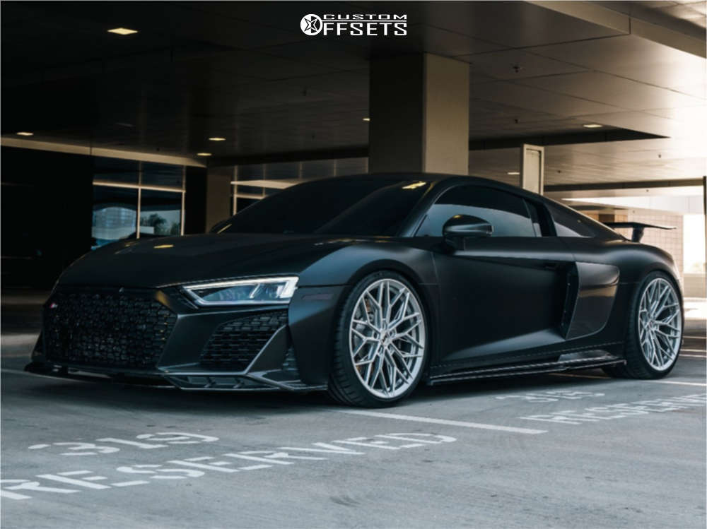 2018 Audi R8 with 20x9 32 Variant Maxim and 245/30R20 Michelin Pilot ...