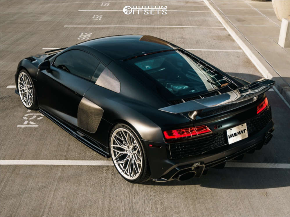 2018 Audi R8 with 20x9 32 Variant Maxim and 245/30R20 Michelin Pilot ...