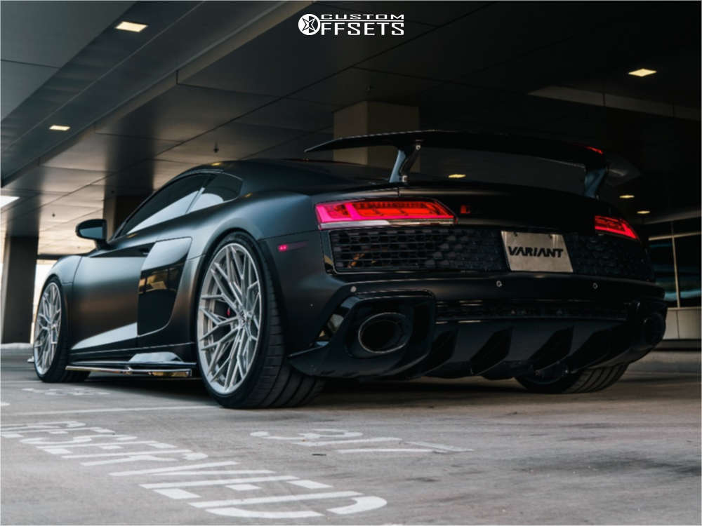2018 Audi R8 with 20x9 32 Variant Maxim and 245/30R20 Michelin Pilot ...