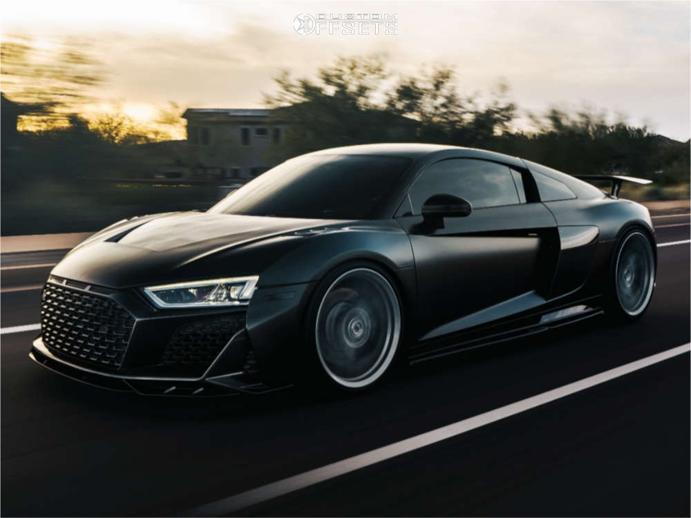 2018 Audi R8 with 20x9 32 Variant Maxim and 245/30R20 Michelin Pilot ...