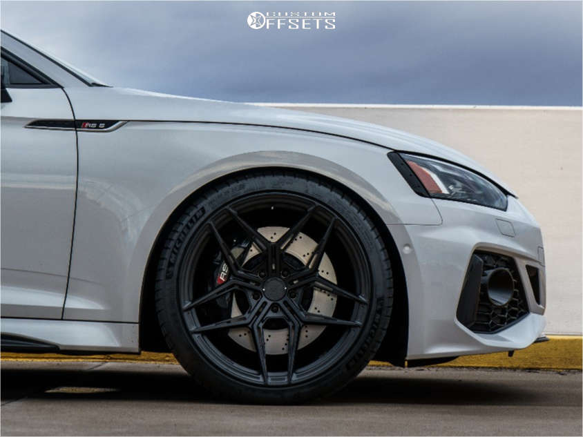 2022 Audi RS5 with 20x10 25 Variant Zeno and 285/30R20 Michelin Pilot ...