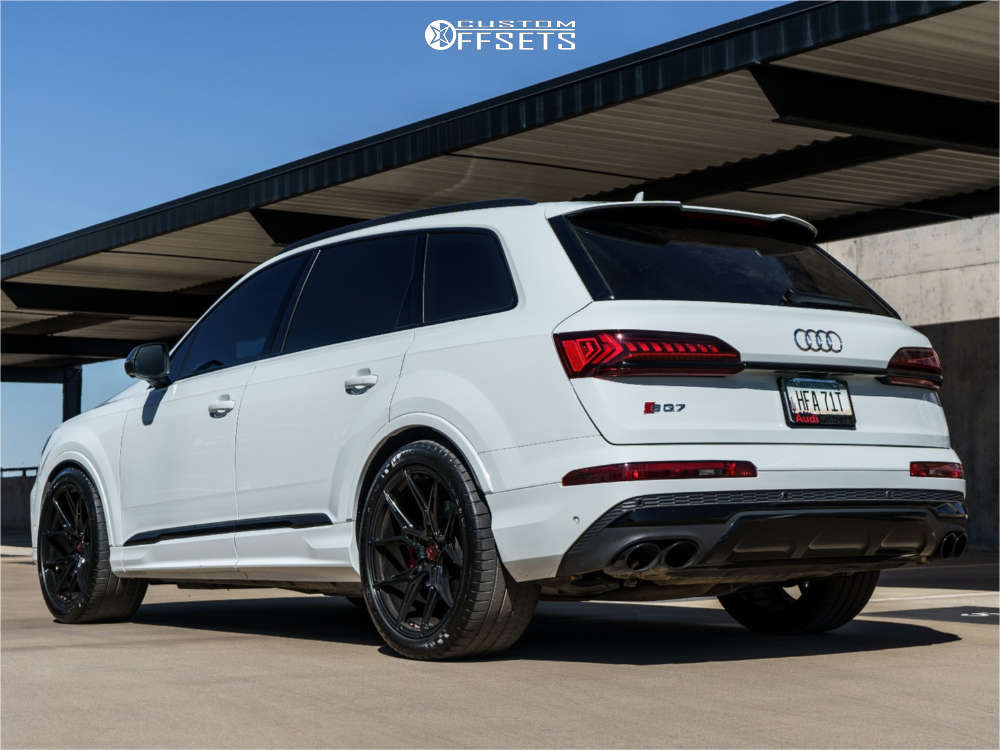 2022 Audi SQ7 with 22x10.5 20 Variant Nysa and 305/35R22 Michelin Pilot ...