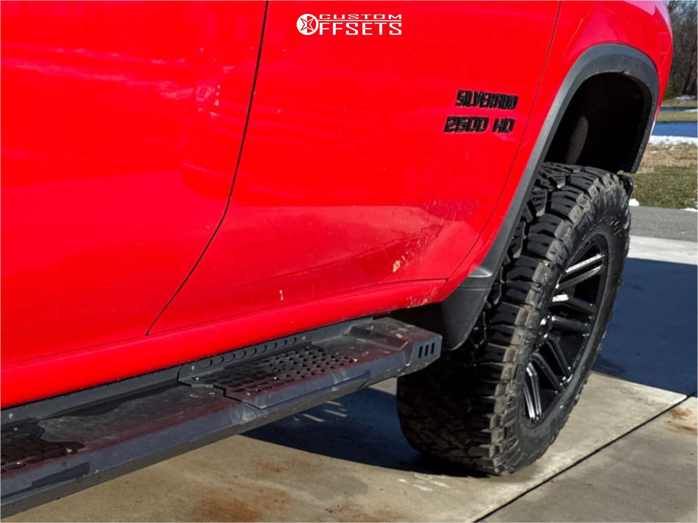 2023 Chevrolet Silverado 2500 HD with 20x10 -18 Fuel Typhoon and 35/12 ...