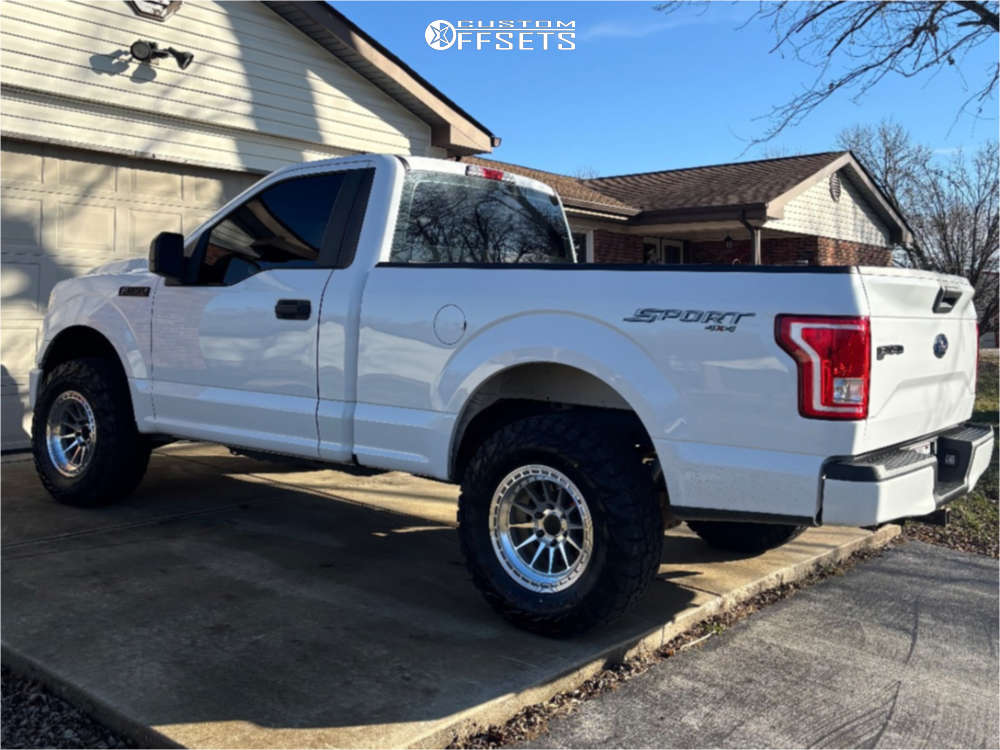 2017 Ford F-150 with 17x9 -12 Lock Offroad Wheels Baja and 285/70R17 ...