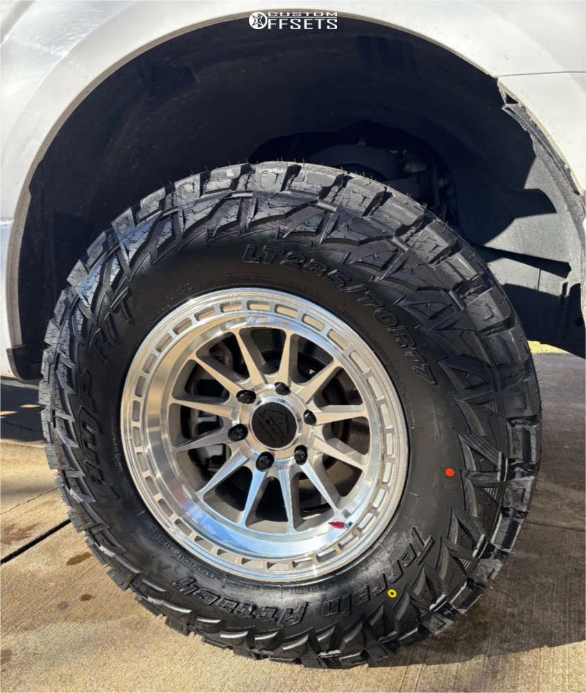 2017 Ford F-150 with 17x9 -12 Lock Offroad Wheels Baja and 285/70R17 ...