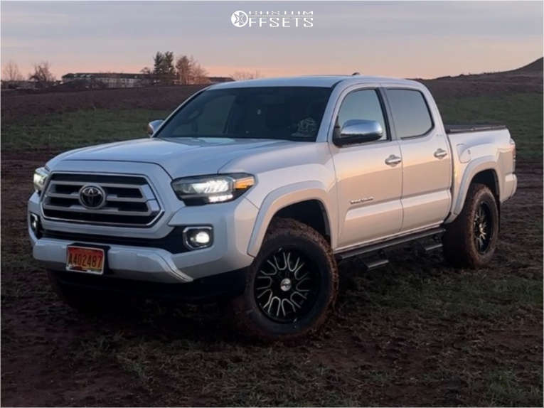 2023 Toyota Tacoma with 18x9 12 XF Offroad Xf-230 and 265/65R18 Toyo ...