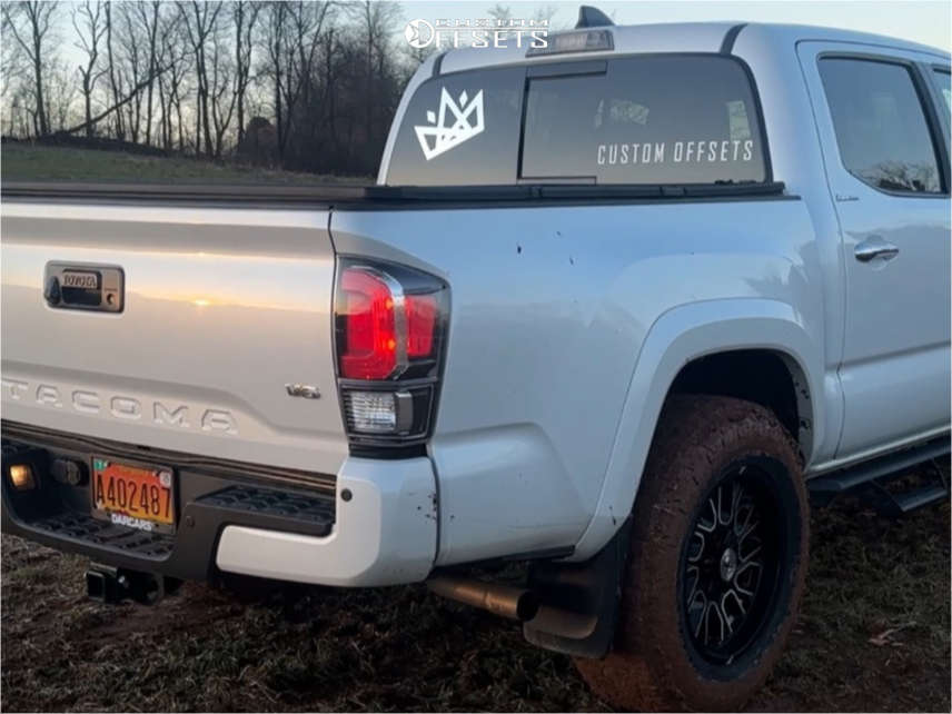 2023 Toyota Tacoma with 18x9 12 XF Offroad Xf-230 and 265/65R18 Toyo ...