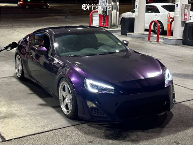 2013 Scion FR-S with 18x8.5 35 Kansei Knp and 235/40R18 Michelin Pilot ...