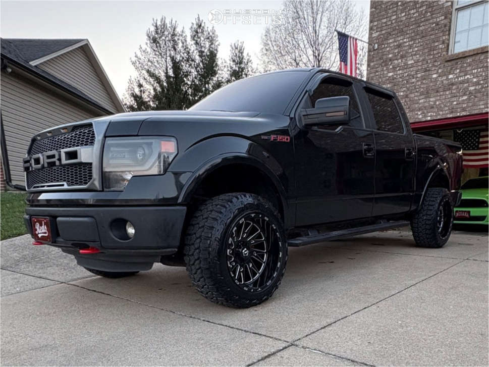 2013 Ford F-150 with 20x12 -44 TIS 547bm and 33/12.5R20 Americus Rugged ...