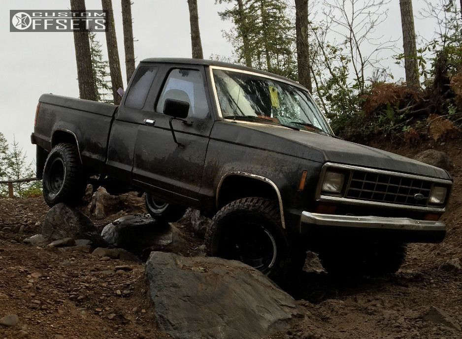 1987 Ford Ranger with 15x8 -19 American Racing Baja and 31/10.5R15 ...