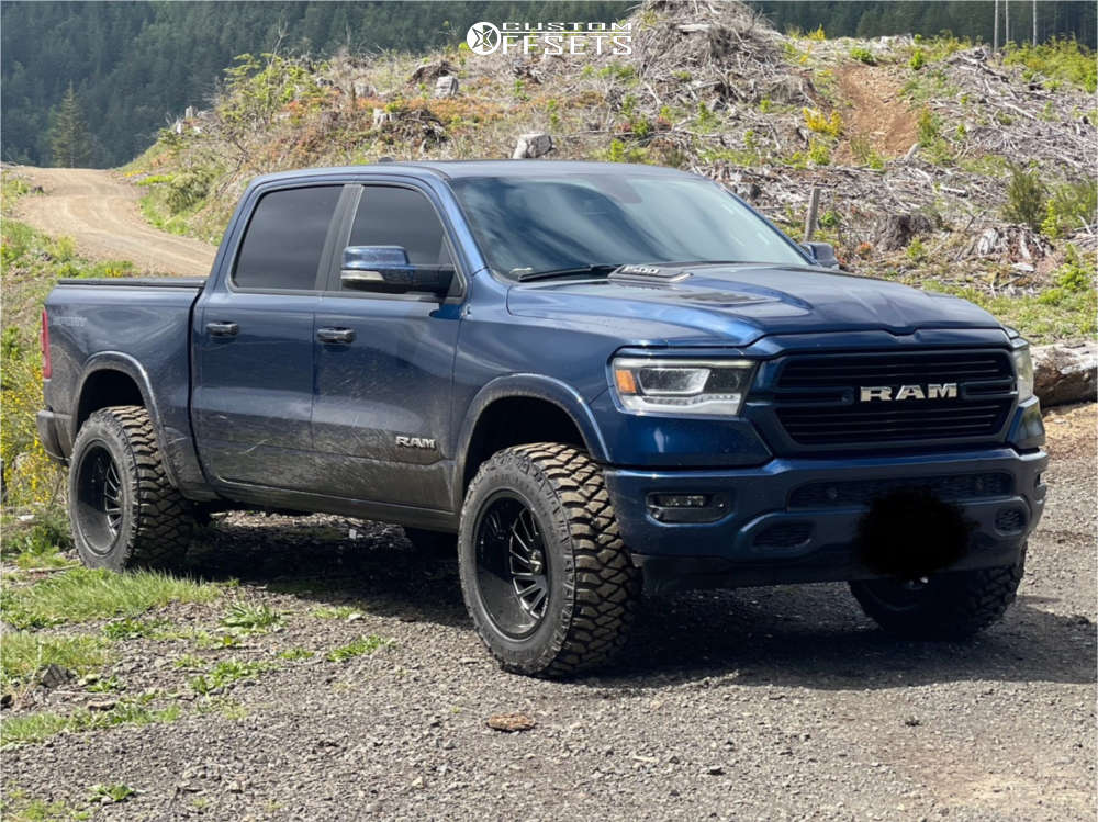 2020 Ram 1500 with 20x12 -51 ARKON OFF-ROAD Caesar and 35/12.5R20 ...