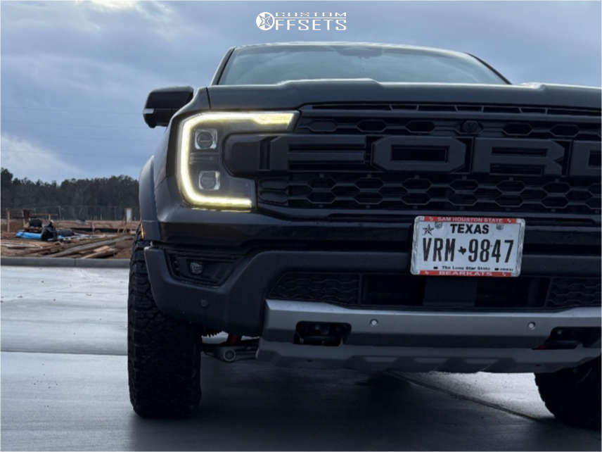 2024 Ford Ranger with 17x9 0 Vossen Hfx-1 and 285/70R17 BFGoodrich All ...