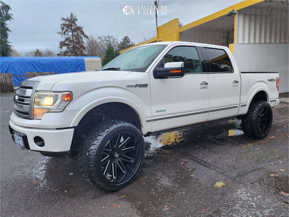 2013 Ford F-150 with 24x12 -51 ARKON OFF-ROAD Churchill and 35/12.5R24 ...