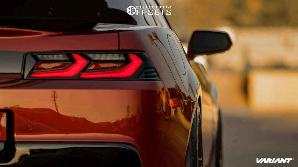 2014 Chevrolet Camaro with 20x10 23 Variant Radon and 285/30R20 ...