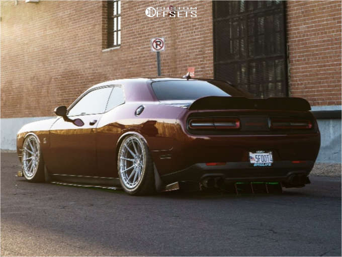 2016 Dodge Challenger with 20x10 15 Variant Aure and 275/40R20 Nitto ...