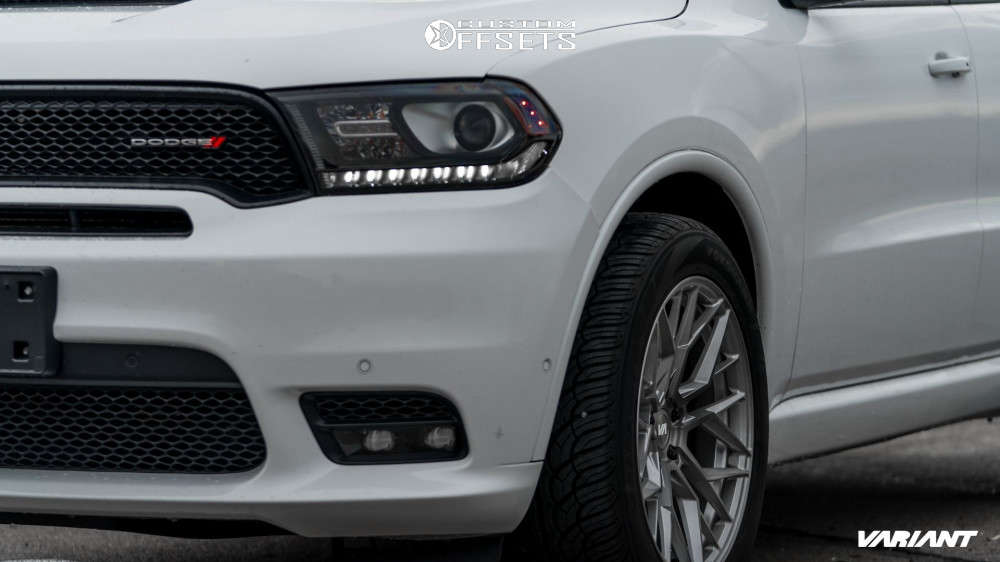 2018 Dodge Durango with 20x10 35 Variant Radon and 295/45R20 Yokohama ...