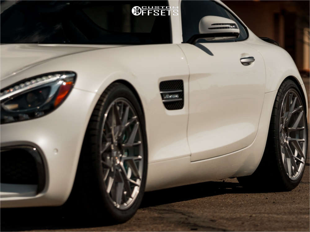 2017 Mercedes-Benz AMG GT S with 19x8.5 40 Variant Radon and 265/35R19 ...