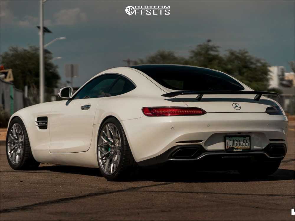 2017 Mercedes-Benz AMG GT S with 19x8.5 40 Variant Radon and 265/35R19 ...
