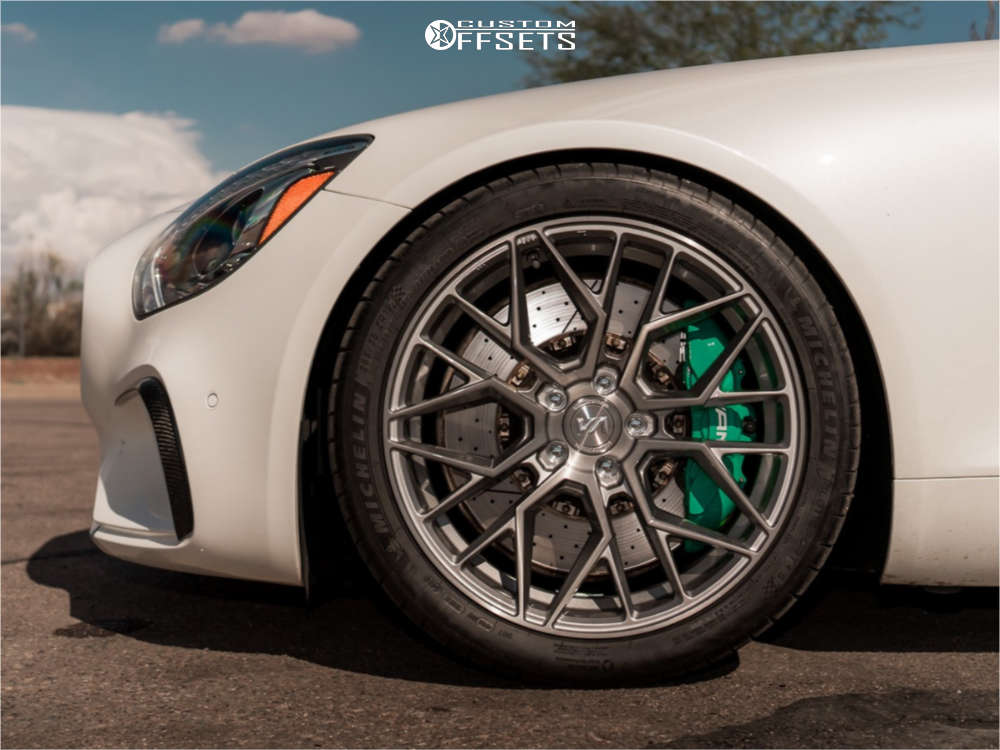 2017 Mercedes-Benz AMG GT S with 19x8.5 40 Variant Radon and 265/35R19 ...