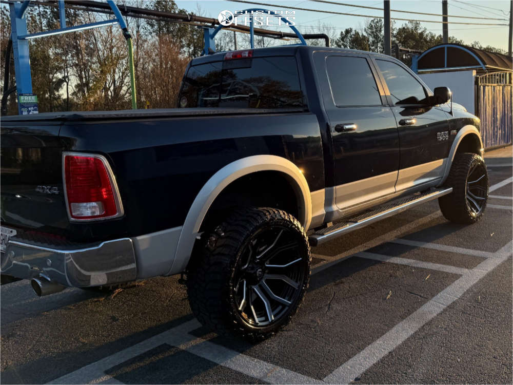 2016 Ram 1500 with 24x12 -44 Fuel Rage and 35/13.5R24 Radar Renegade RT ...