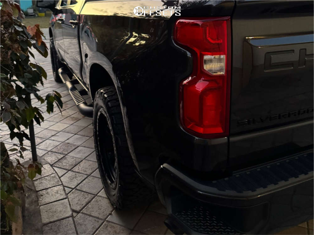 2023 Chevrolet Silverado 1500 with 20x9 1 Fuel Ammo and 295/55R20 ...