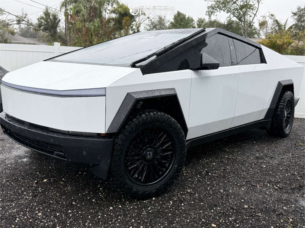 2024 Tesla Cybertruck with 24x10 35 Dolce Luxury Lusso and 35/13.5R24 ...