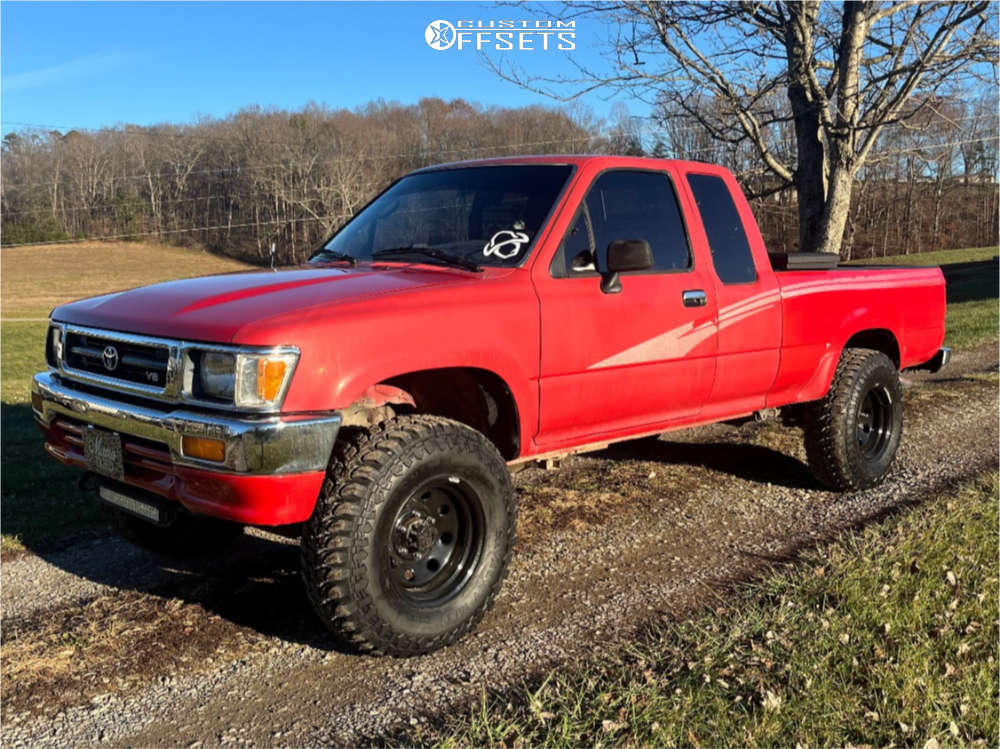 1993 Toyota Pickup with 15x8 -19 Vision Soft 8 and 31/10.5R15 Road One ...