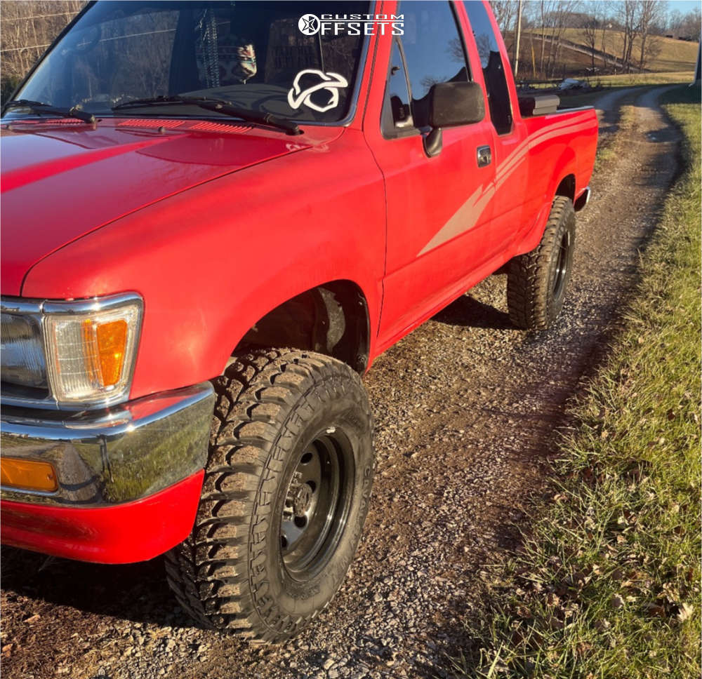 1993 Toyota Pickup with 15x8 -19 Vision Soft 8 and 31/10.5R15 Road One ...