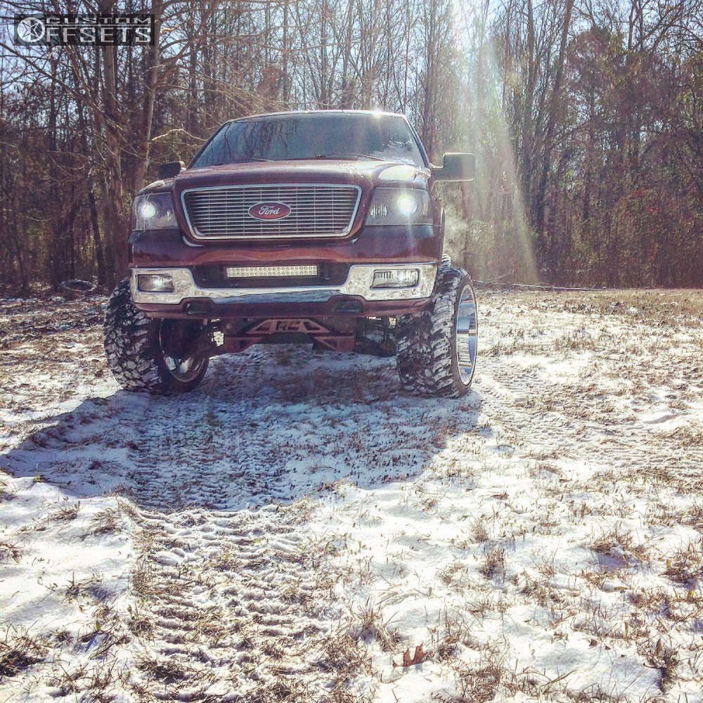 2004 Ford F-150 with 24x14 -76 American Truxx Vortex and 35/13.5R24 AMP ...