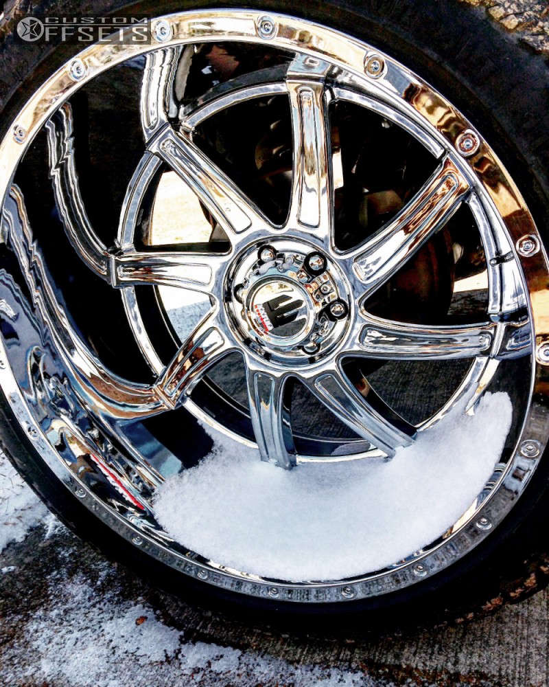 2004 Ford F-150 with 24x14 -76 American Truxx Vortex and 35/13.5R24 AMP ...