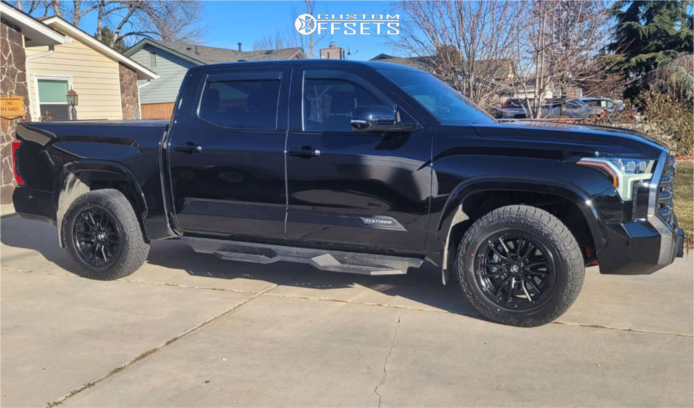 2024 Toyota Tundra with 20x9 20 Fuel Rebel 6 and 275/60R20 Falken ...